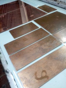 The printmaking process