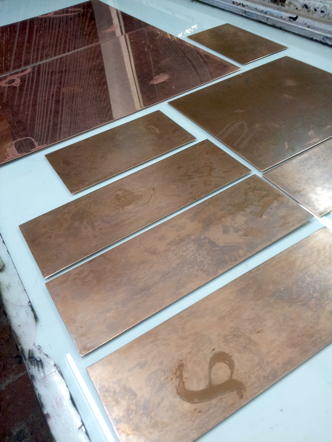 The printmaking process